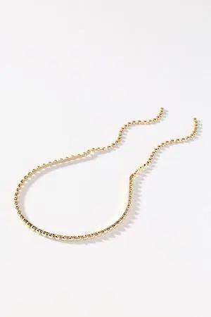 Anthropologie Drop Chain Headband - Gold