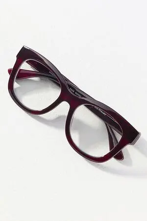 PEEPERS Centerstage Blue Light Readers Dark Cherry