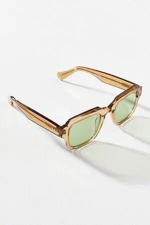 SPITFIRE Translucent Square Sunglasses - Tan/mint