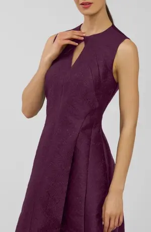 KAY UNGER Gabriella Jacquard Gown