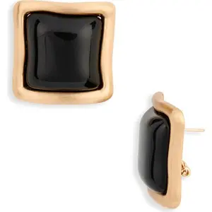 Cult Gaia Suni Statement Earrings - Onyx