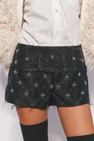 Free People Night Out Mini Shorts