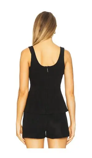 Cami Nyc Nolan Suede Corset Top