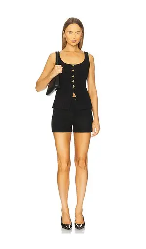 Cami Nyc Nolan Suede Corset Top