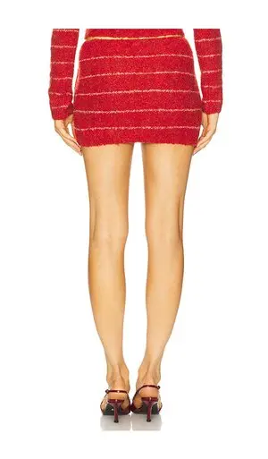 GUIZIO Carline Mini Skirt - Red