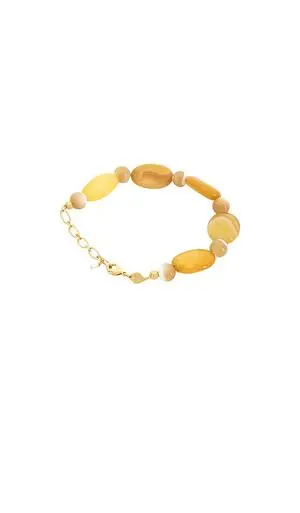 Anni Lu Desert Dreamer Beaded Bracelet - Butterscotch