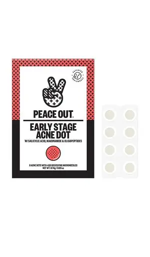 PEACE OUT 2% Salicylic Acid Early Stage Acne Dot 8 Dots - N,a