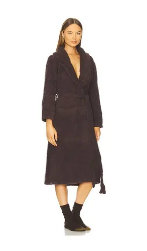 Barefoot Dreams Cozychic Robe In Brown