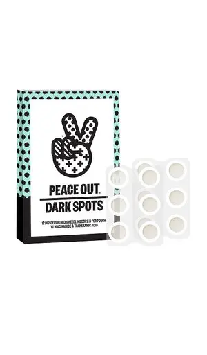 PEACE OUT Microneedling Dark Spot Brightening 12 Dots - N,a