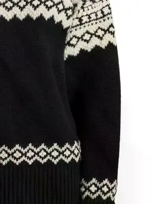 Ralph Lauren Geometric-pattern Crew-neck Sweater