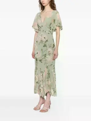 REFORMATION Floral Print Dress