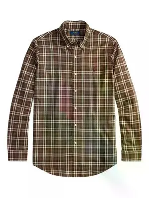 Men's Plaid Polo Shirts