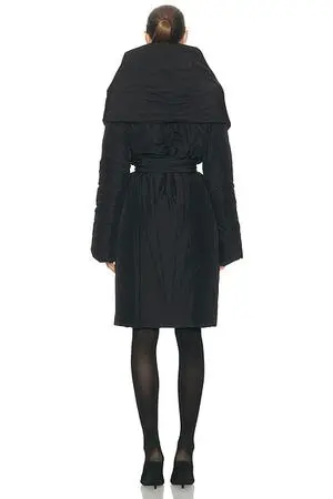 Norma Kamali Shawl Collar Sleeping Bag Coat