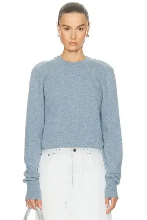 MAISON MARGIELA Crewneck Sweater - Blue