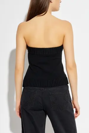 Cult Gaia Lou Strapless Knit Top