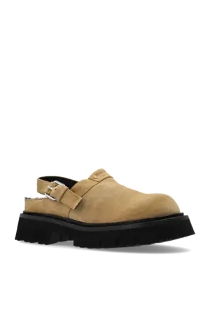 Moschino Suede Platform Shoes