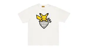 HUMAN MADE X Pokemon Graphic Pikachu Sapporo T-shirt - White