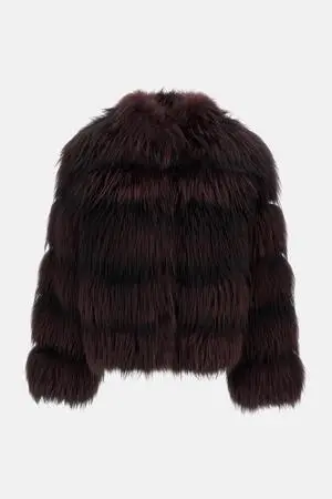Simonette Ravizza Paris Fox Fur Blazer