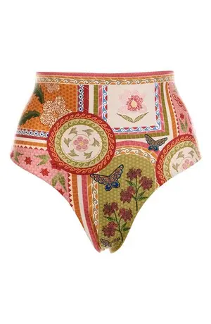 Agua Bendita Alicia Fiore High-waist Bikini Bottoms