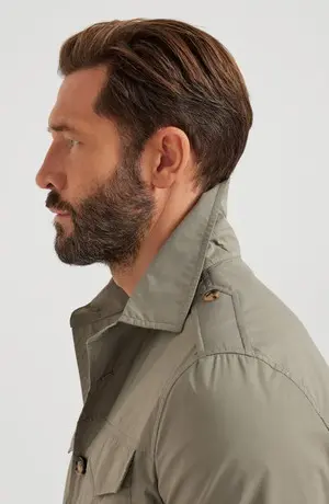 Brunello Cucinelli Unlined Safari Jacket - Khaki