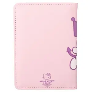 HELLO KITTY Passport Holder, Featuring - Pink/ Purple