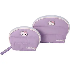 HELLO KITTY Cosmetic Travel Bag Set - Purple