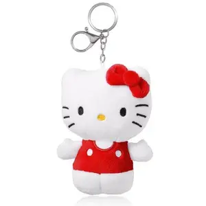 HELLO KITTY Plush Keychain Travel Set