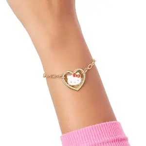 HELLO KITTY Heart Link Bracelet