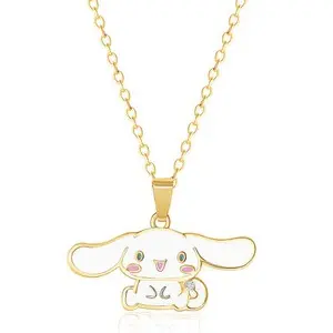 HELLO KITTY Cinnamoroll 3d Pendant - Gold