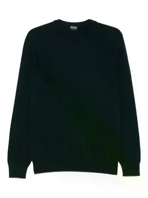 Zegna Cashmere Crew Neck Sweater