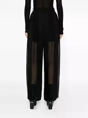 QUETSCHE Sheer Panel Trousers