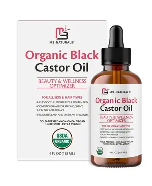M3 NATURALS M3 Black Castor Oil Liquid