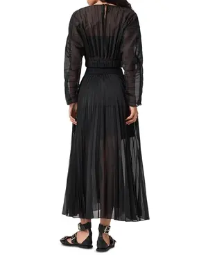 ALLSAINTS Micaela Pleated Skirt