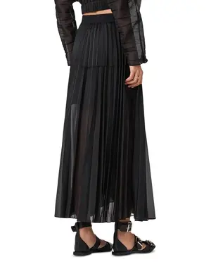 ALLSAINTS Micaela Pleated Skirt