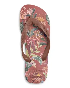 Havaianas Farm Delicate Flowers Flip Flops