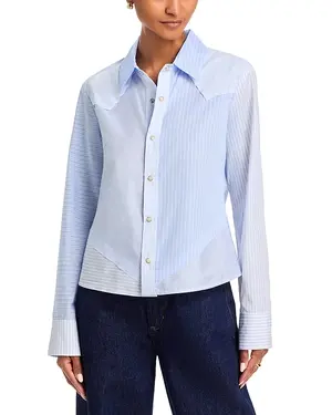 Cissa Striped Shirts For Women