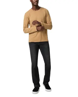 Paige Enzo Long Sleeve Cotton Tee - Vintage Palomino