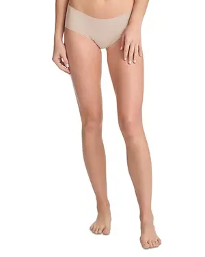 Commando Invisible Rib One Size Bikini Bottom Beige