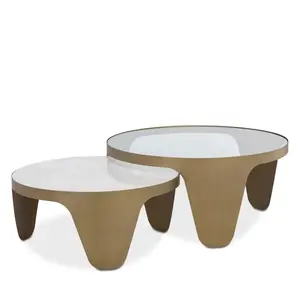 SUNPAN Mysaria 2 Piece Nesting Coffee Tables