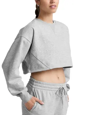 Beyond Yoga Luxe Fleece Cropped Sweatshirt
