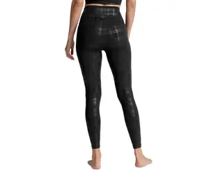 Beyond Yoga Plaid Shine 7/8 Leggings