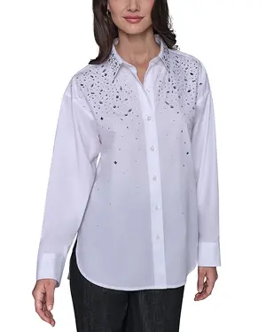 Karl Lagerfeld Paris Casual Shirts For Women