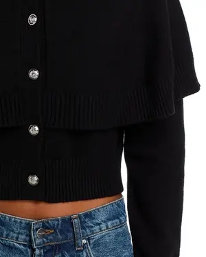 Steve Madden Gisselle Cape Cardigan Sweater