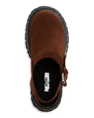Moschino Slingback Clogs