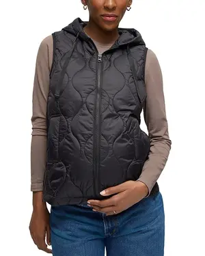 INGRID & ISABEL Quilted Maternity Vest