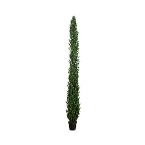NEARLY NATURAL 12' Uv Resistant Artificial Cedar Pine Tree - Green