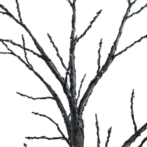 NEARLY NATURAL 6' Pre-lit Artificial Halloween Twig Tree
