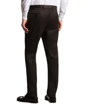Emporio Armani Regular Fit Wool Trousers