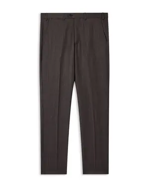 Emporio Armani Regular Fit Wool Trousers