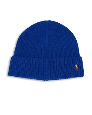 Polo Ralph Lauren Signature Cuff Hat - Sapphire